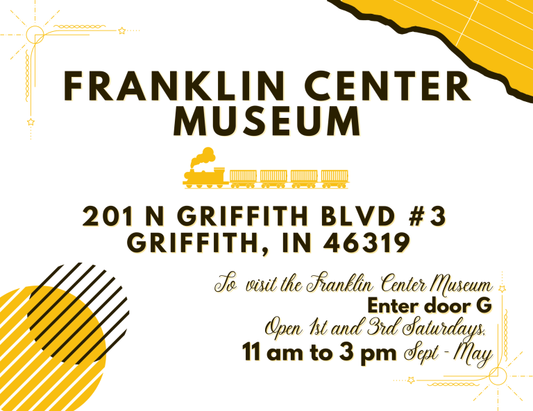 First Barrel Train; Last Franklin Museum Day – Griffith History Museums