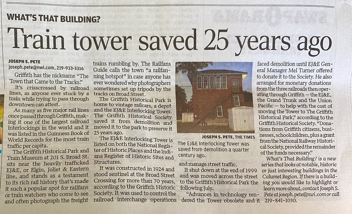 Look familiar? The Tower made the Times! – Griffith History Museums